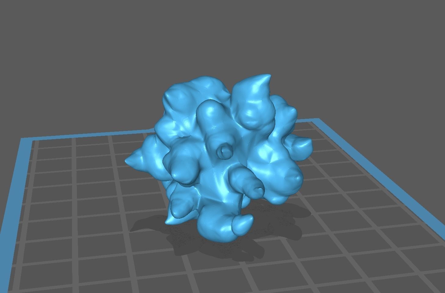 Gastly pokemon 3D print model 3D model 3D printable | CGTrader