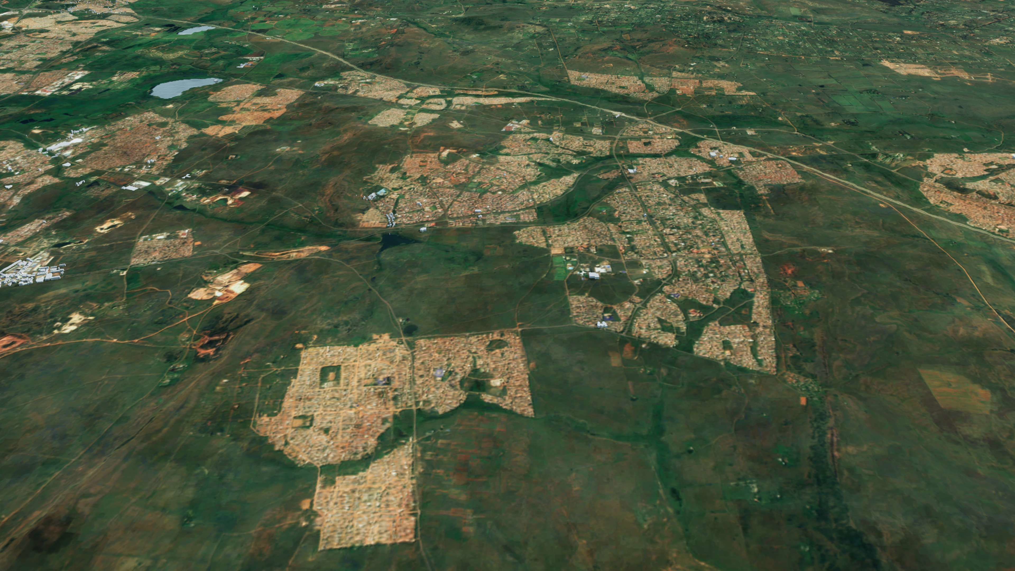 Soweto South Africa City Landscape 3D Model 3D model | CGTrader