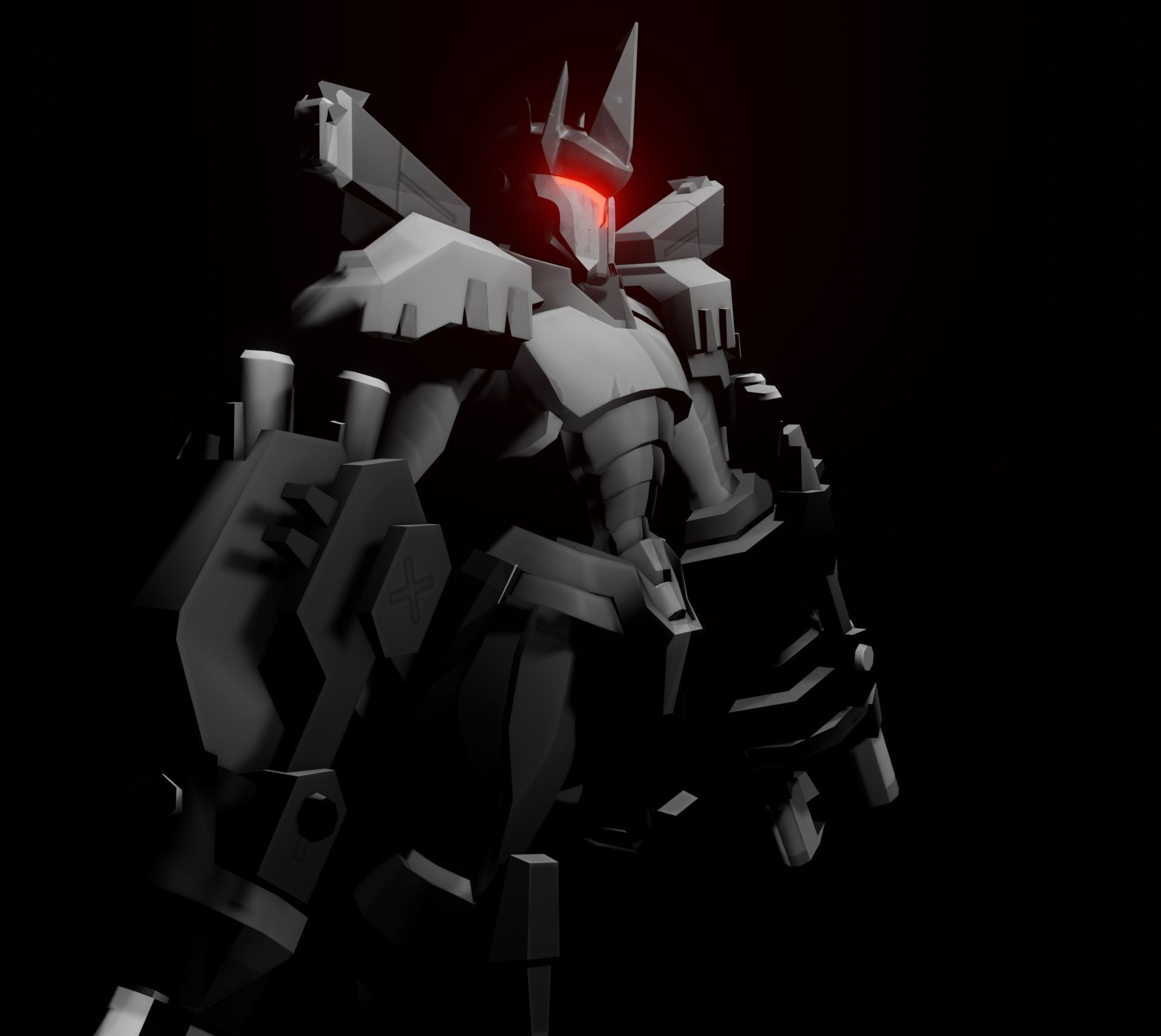 Dekka robot 3D model animated rigged | CGTrader