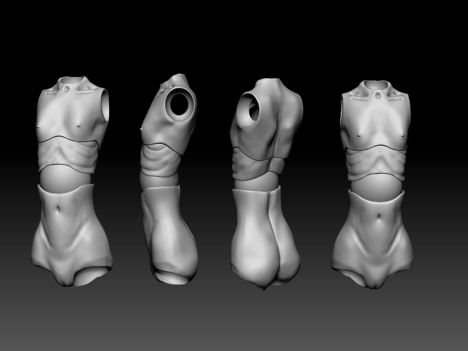 BJD model female Rose Ball jointed doll articulated art 3D model 3D ...