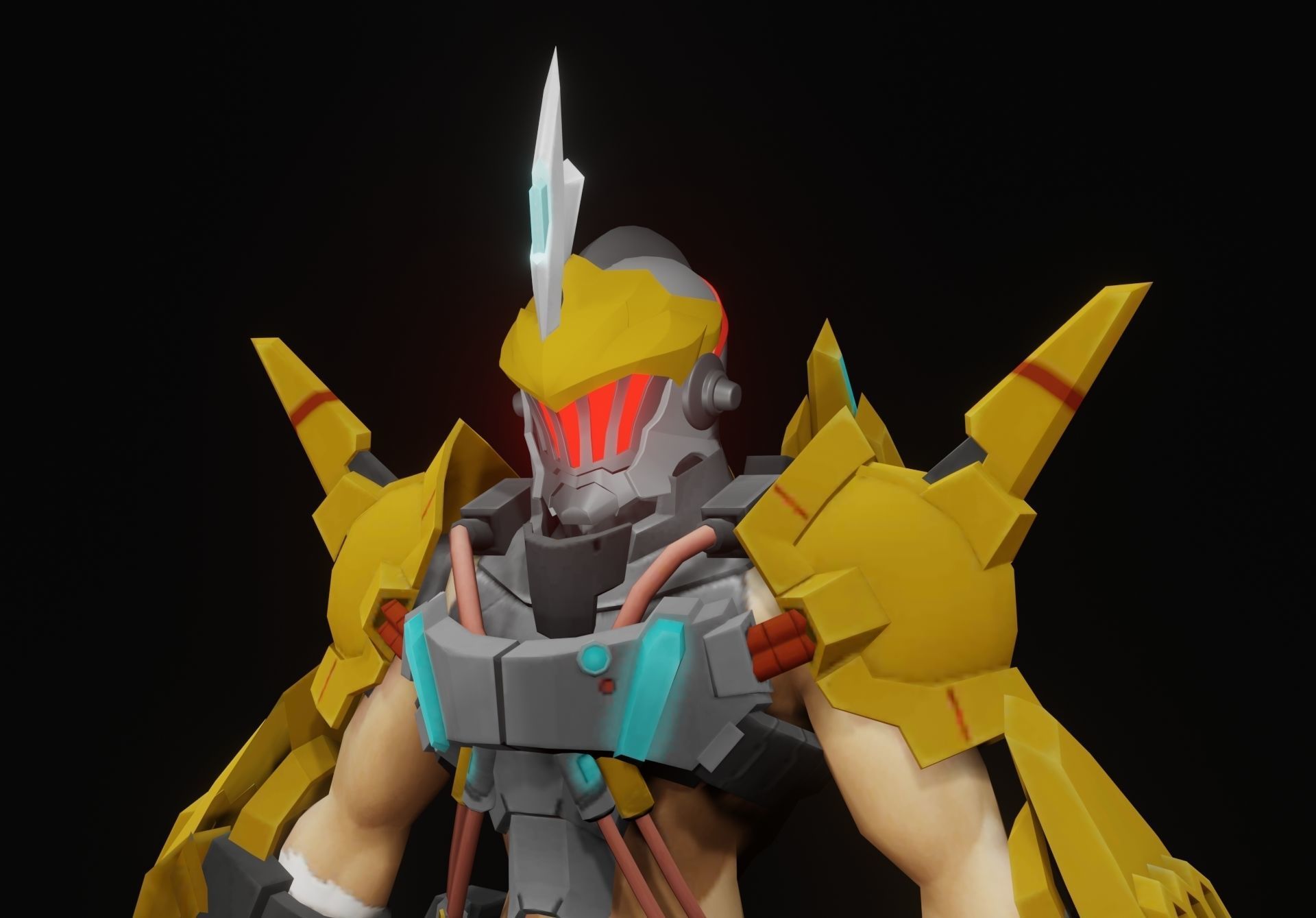 Cyberpunk XE 3D model animated rigged | CGTrader