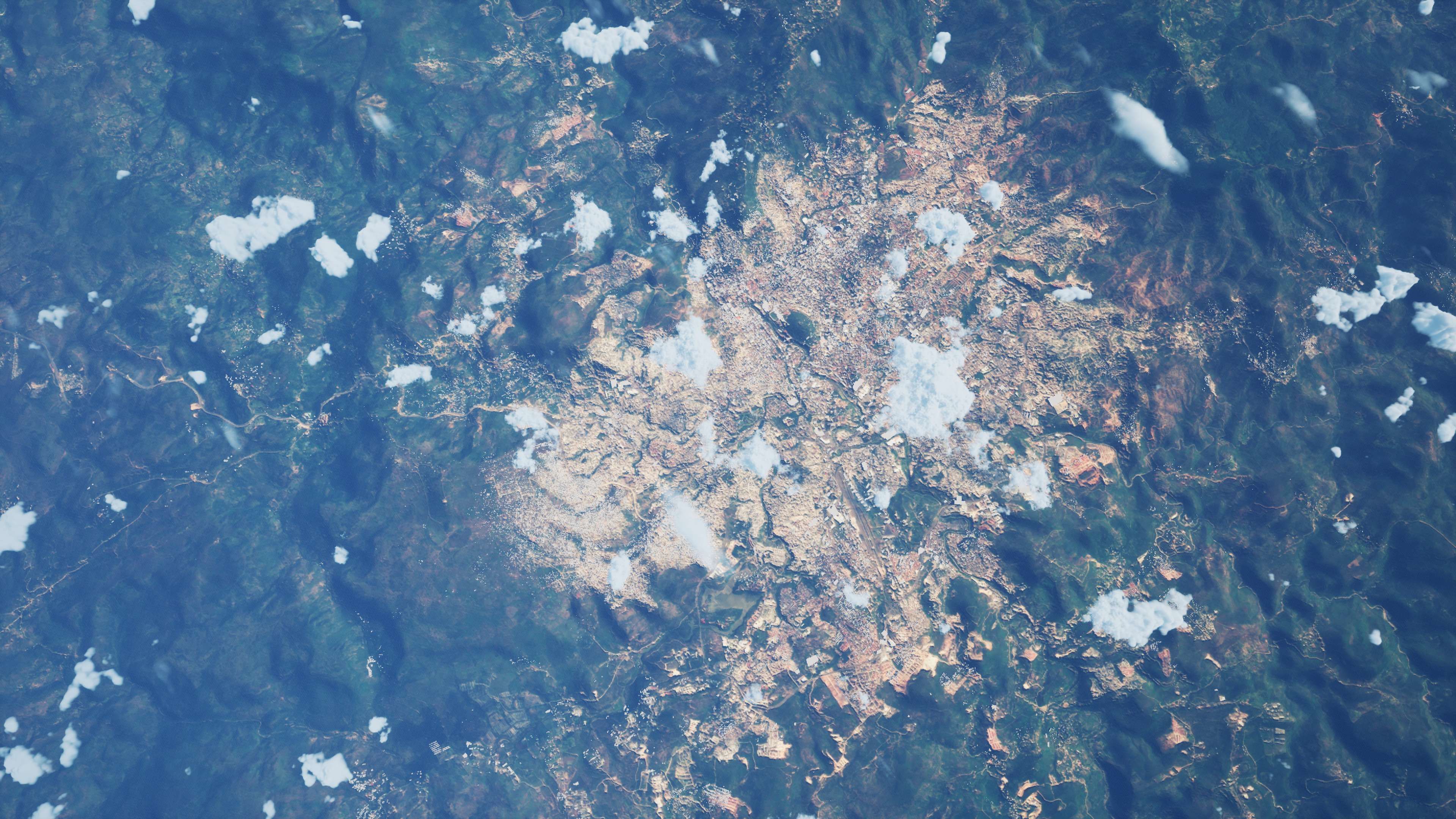 Comayaguela Honduras City Landscape 3D Model 3D model | CGTrader
