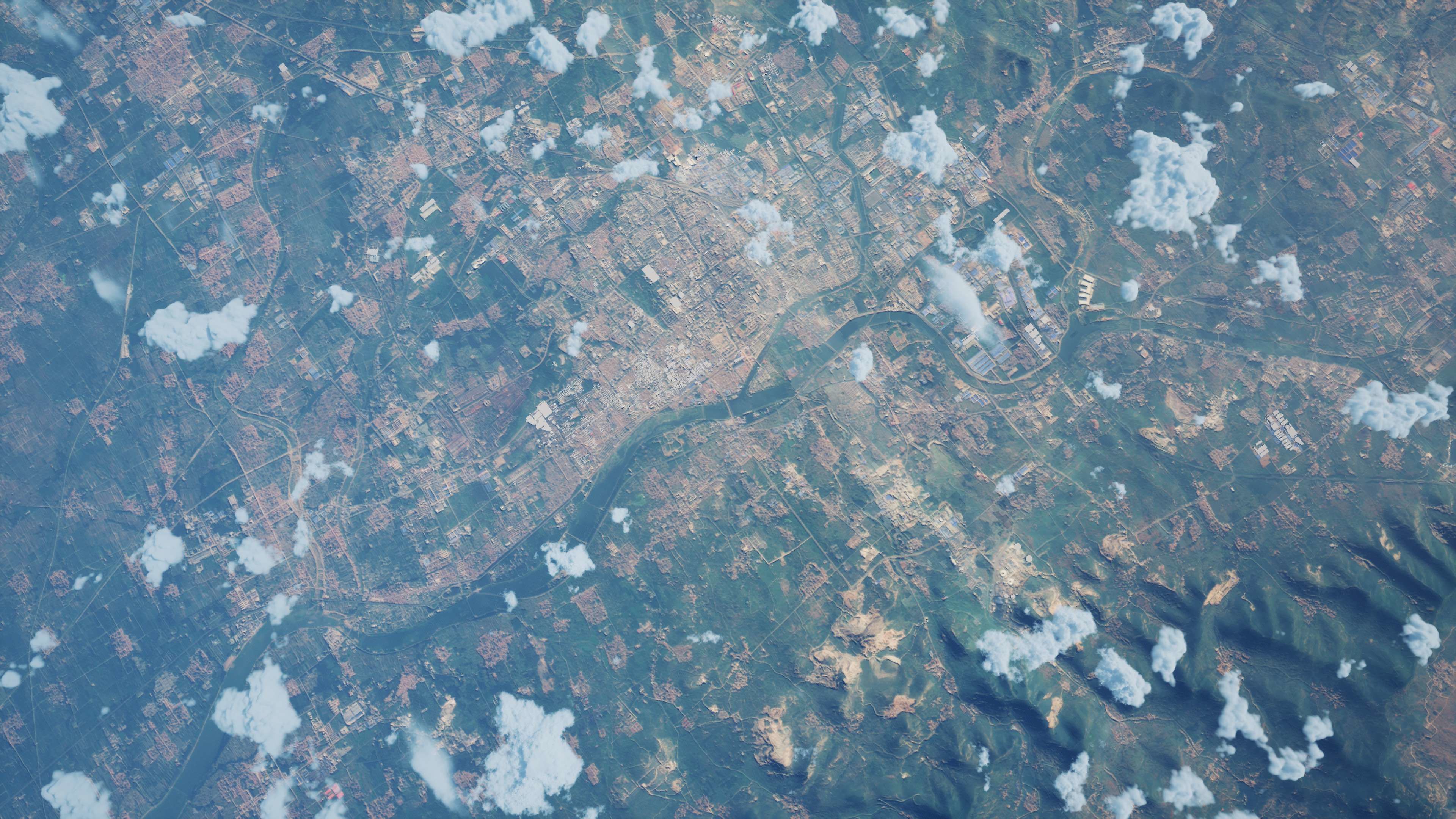 Laiwu China City Landscape 3D Model 3D model | CGTrader