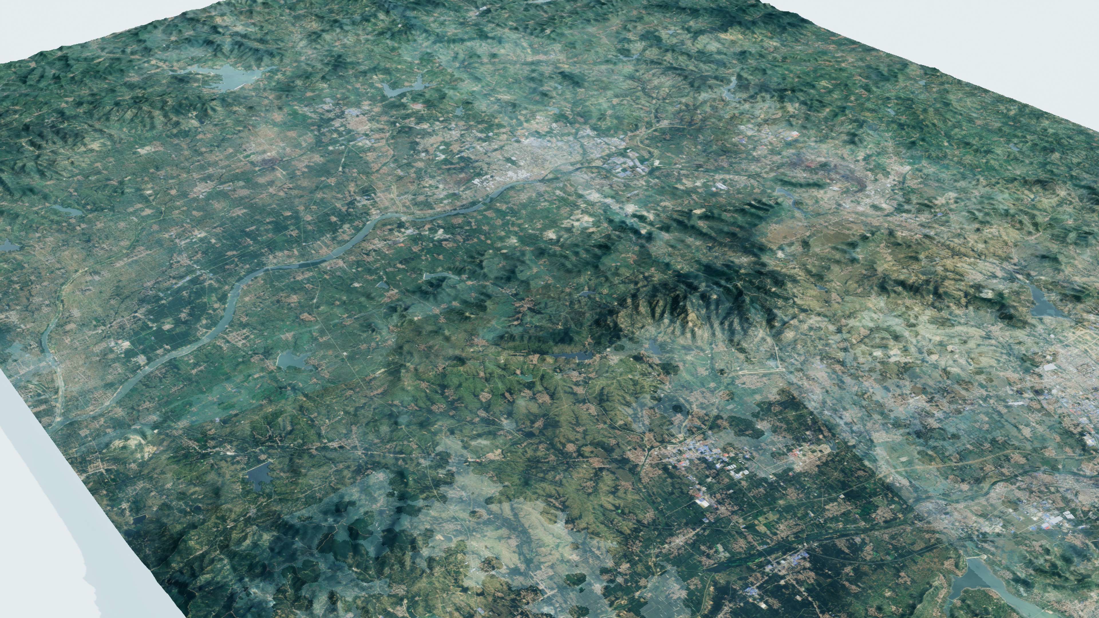 Laiwu China City Landscape 3D Model 3D model | CGTrader