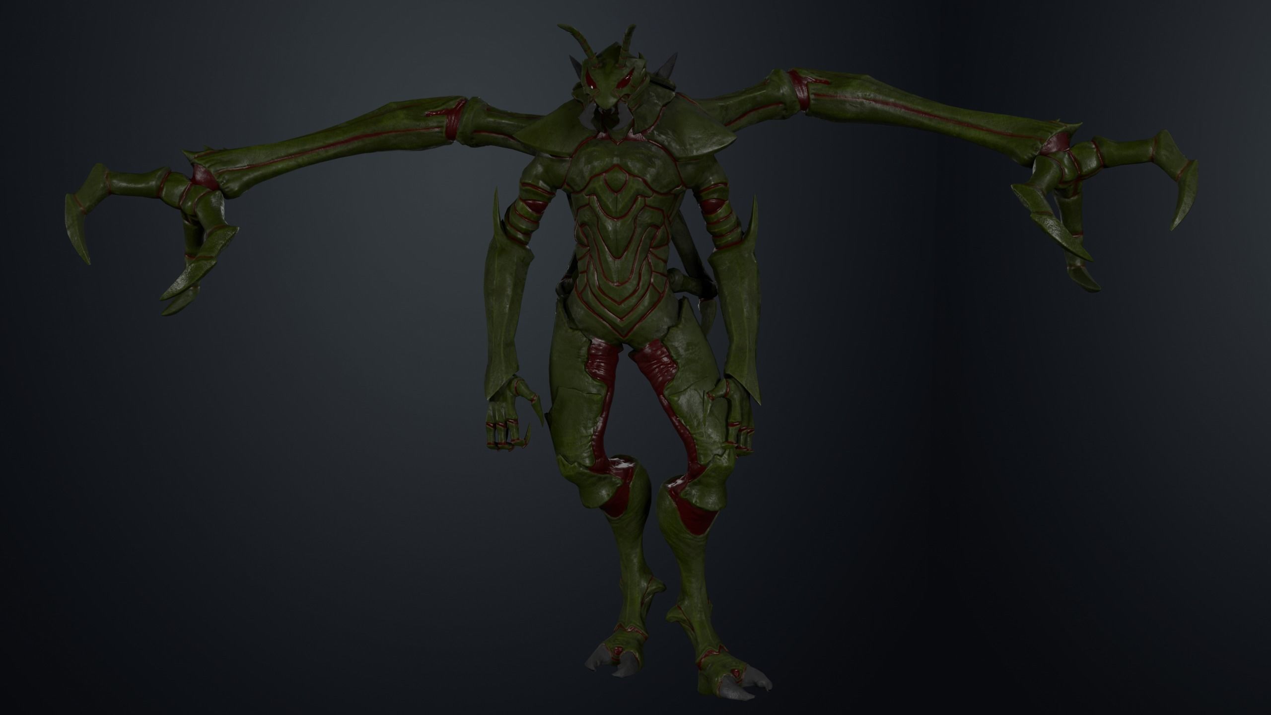 3D model Monster ant PBR VR / AR / low-poly | CGTrader