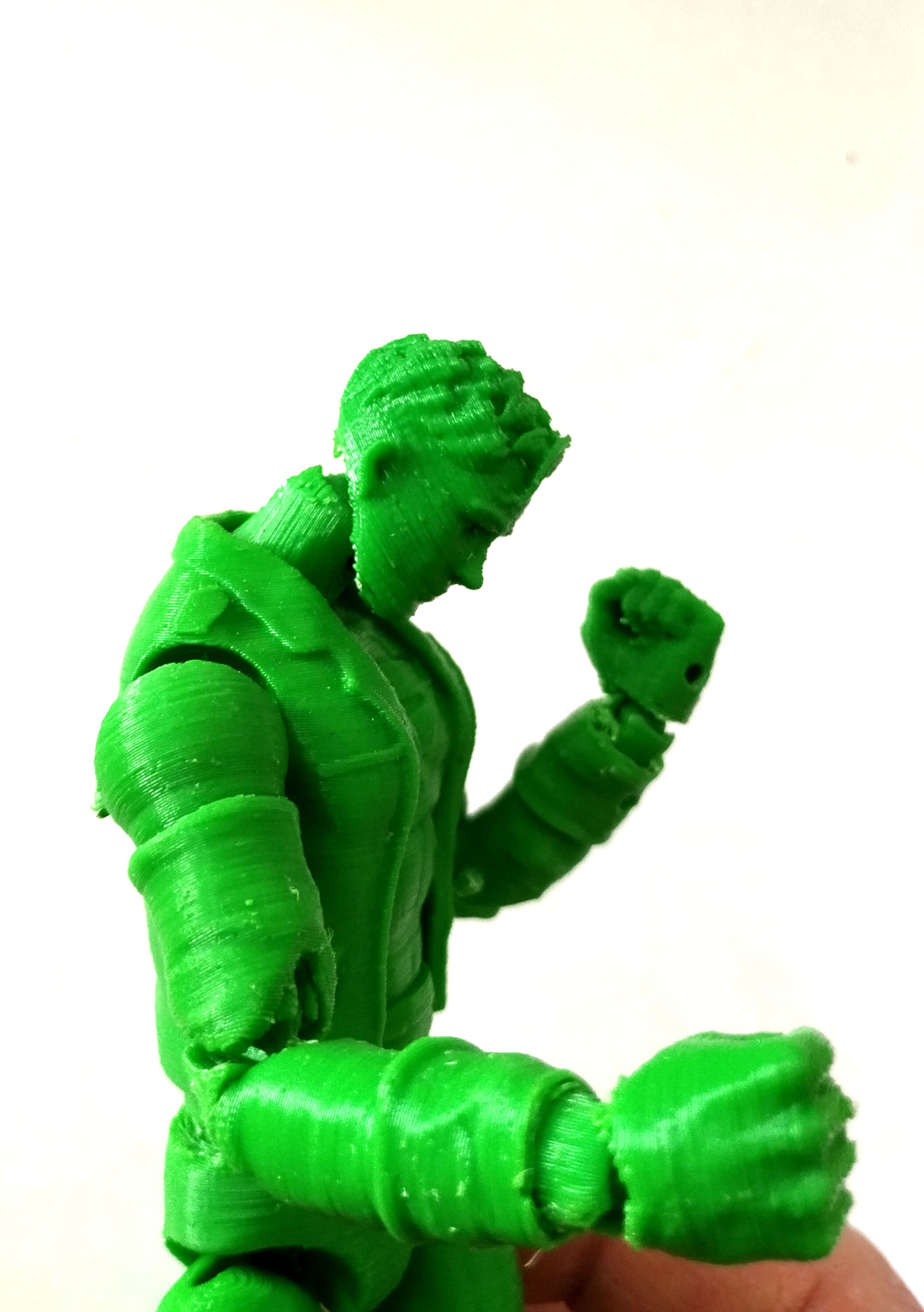 Superboy Articulated Action figure 3D model 3D printable | CGTrader