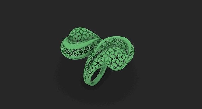 ring fusion 3D model 3D printable | CGTrader