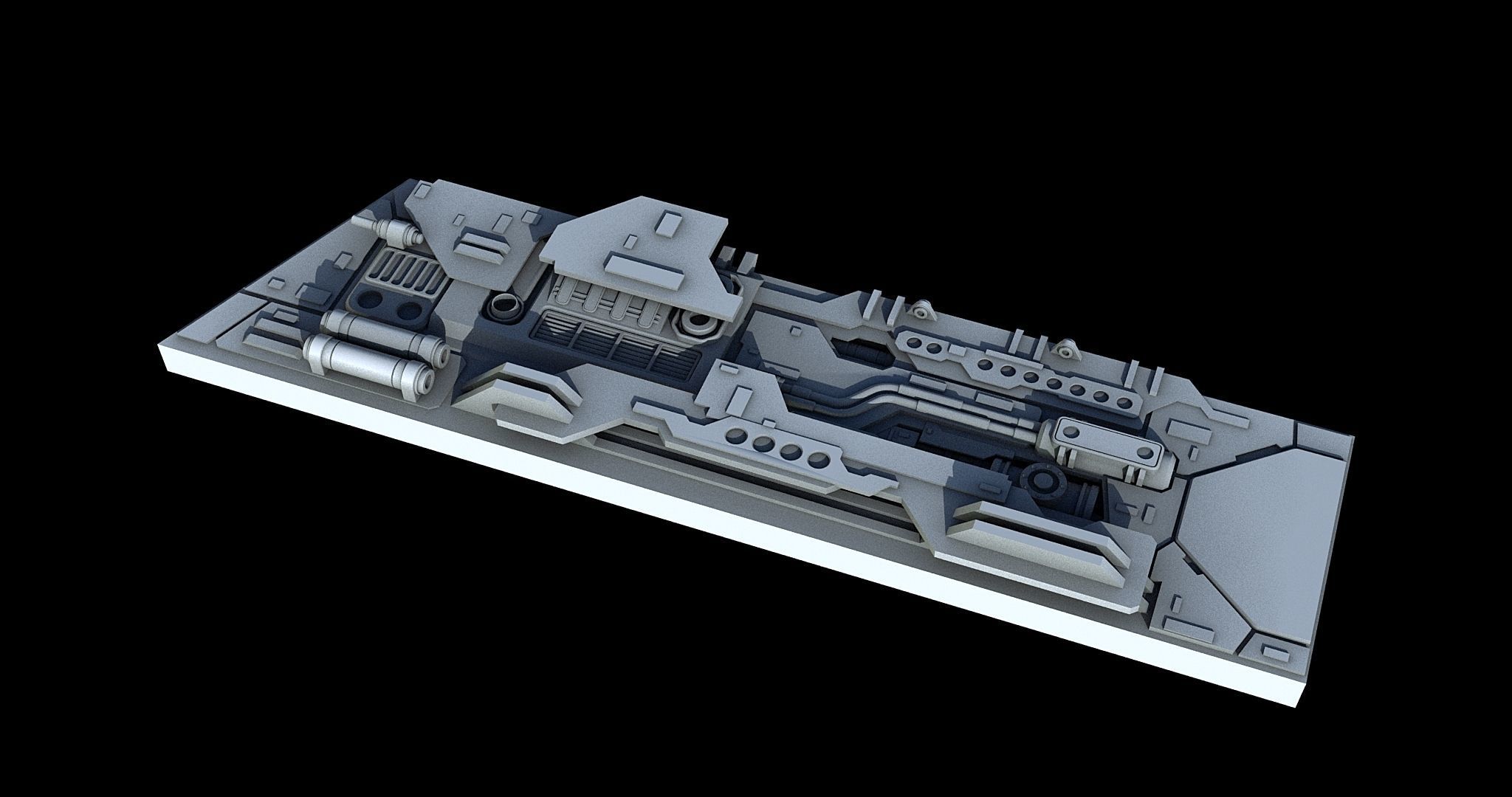 Sci-Fi KitBash and Props Pack Part two 3D model | CGTrader