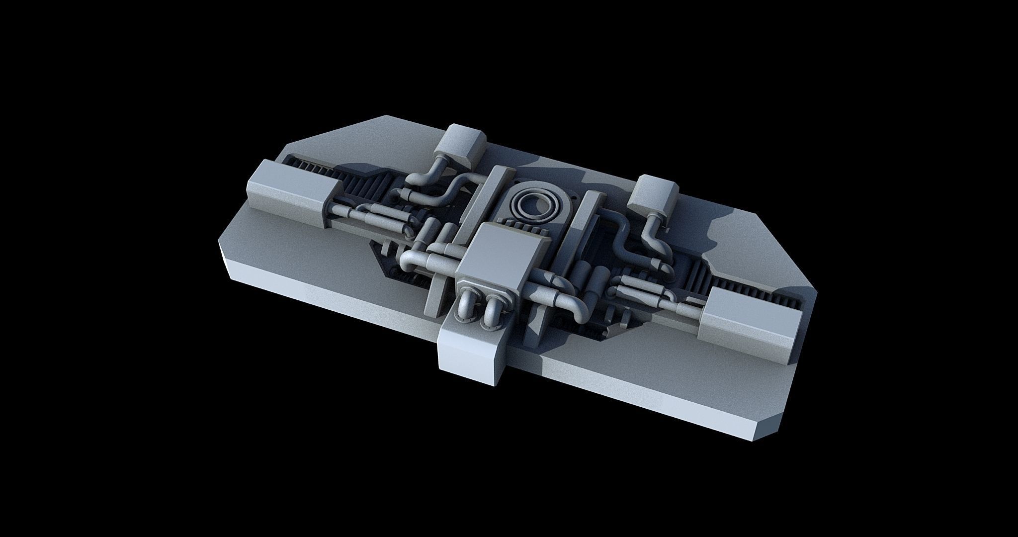 Sci-Fi KitBash and Props Pack Part three 3D model | CGTrader