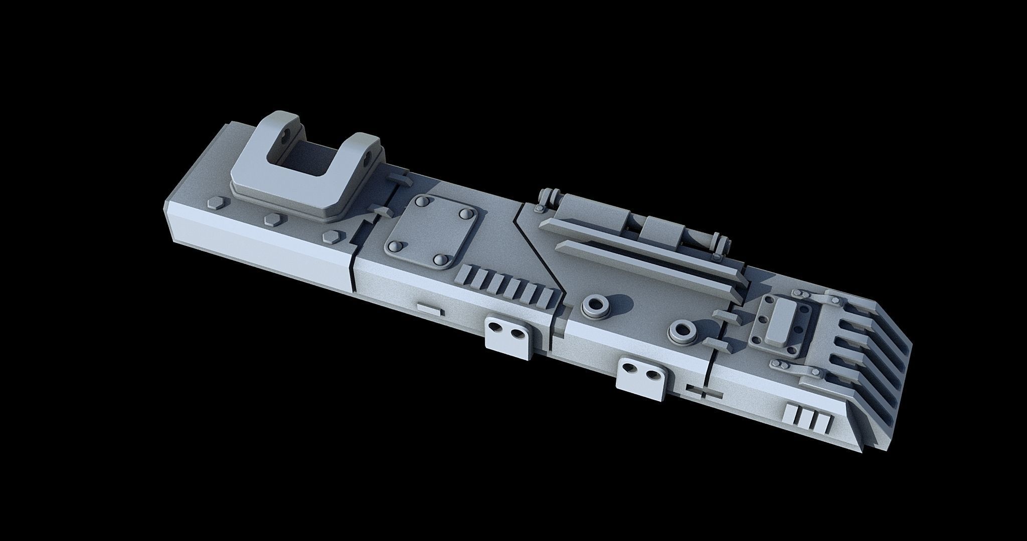 Sci-Fi KitBash and Props Pack Part three 3D model | CGTrader