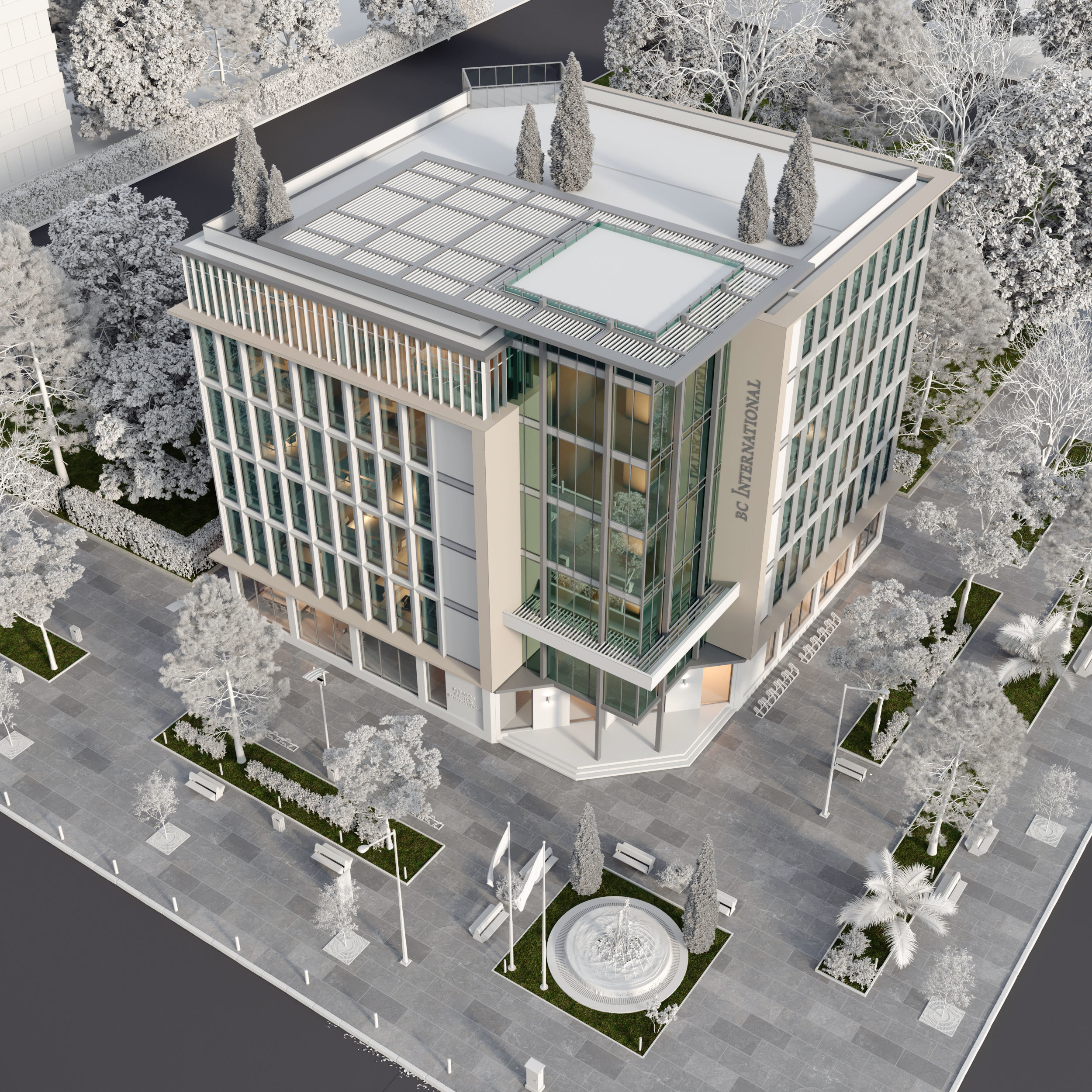 Office Building 3D model | CGTrader