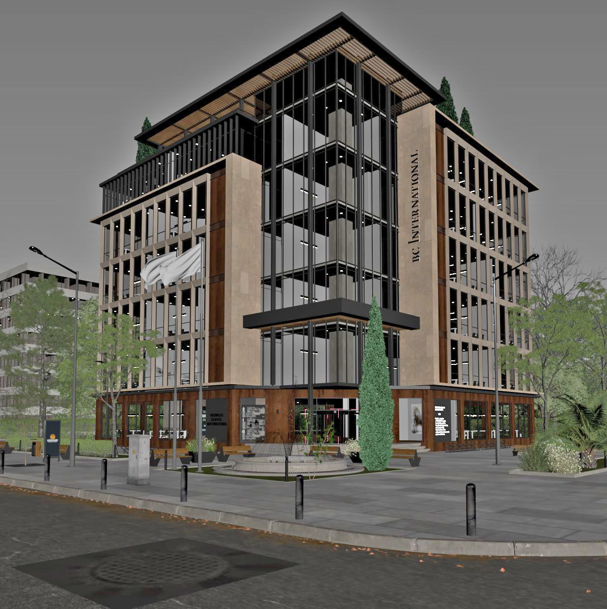 Office Building 3D model | CGTrader