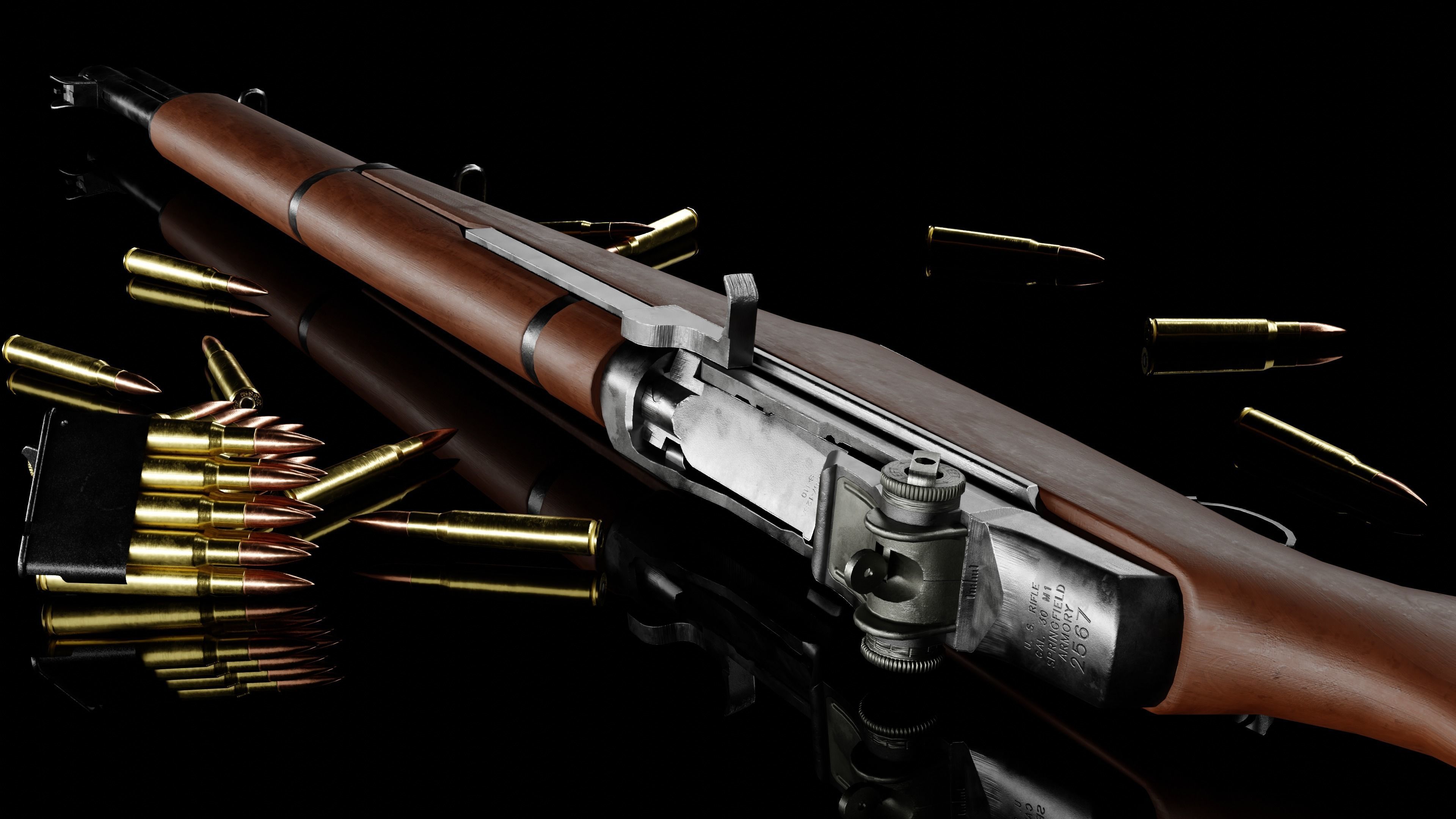 3D model M1 Garand VR / AR / low-poly | CGTrader