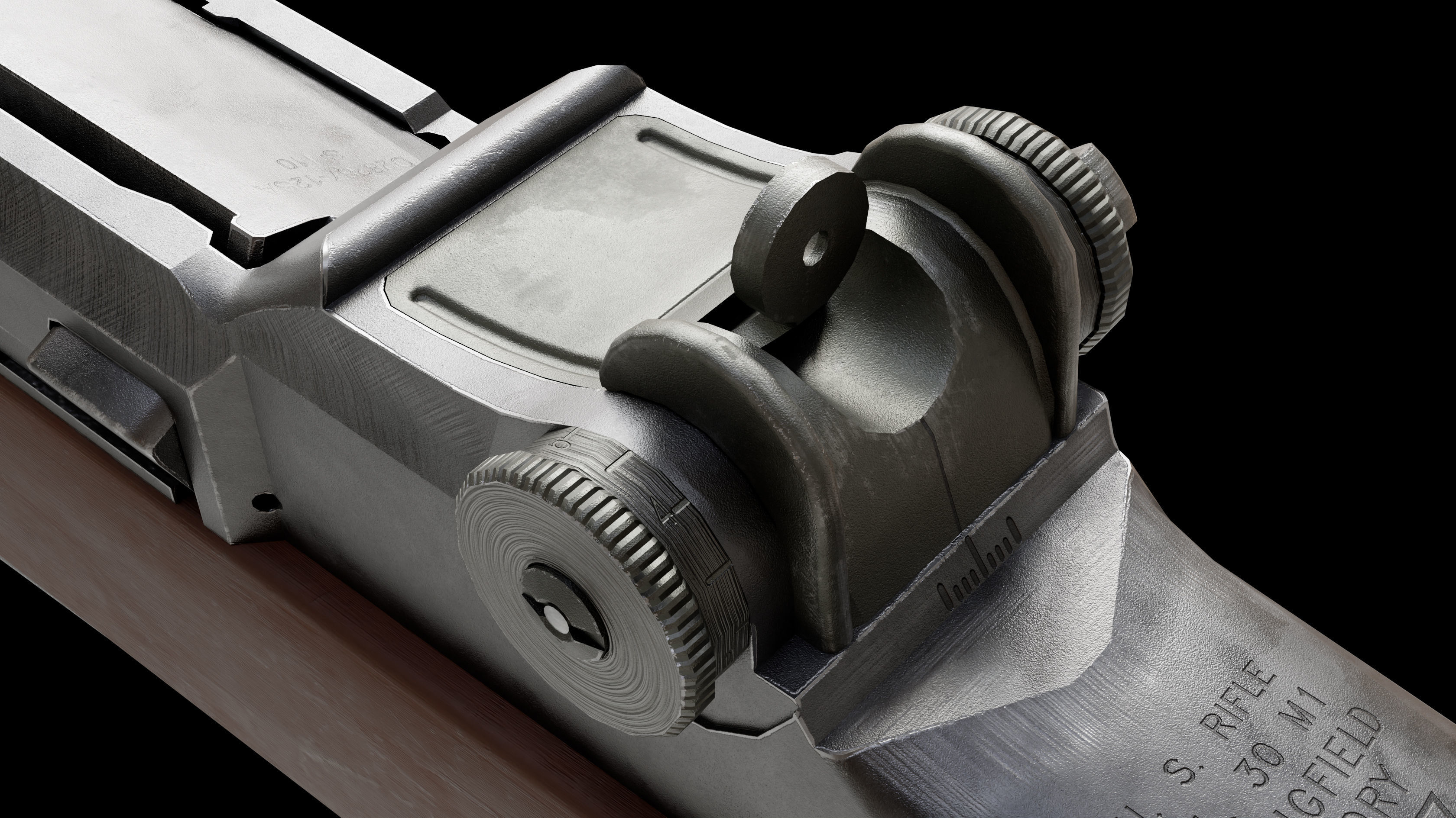 3D model M1 Garand VR / AR / low-poly | CGTrader