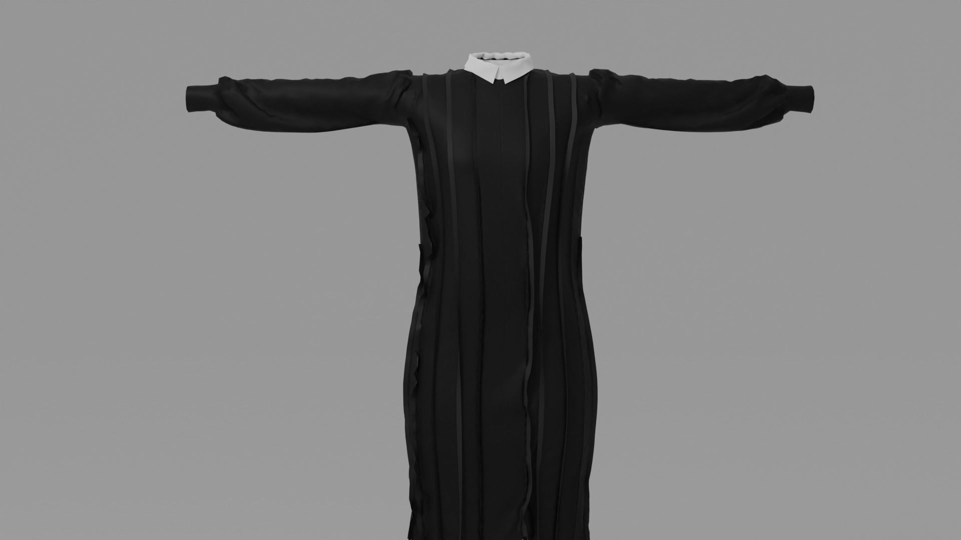 3D model Judge Uniform VR / AR / low-poly | CGTrader