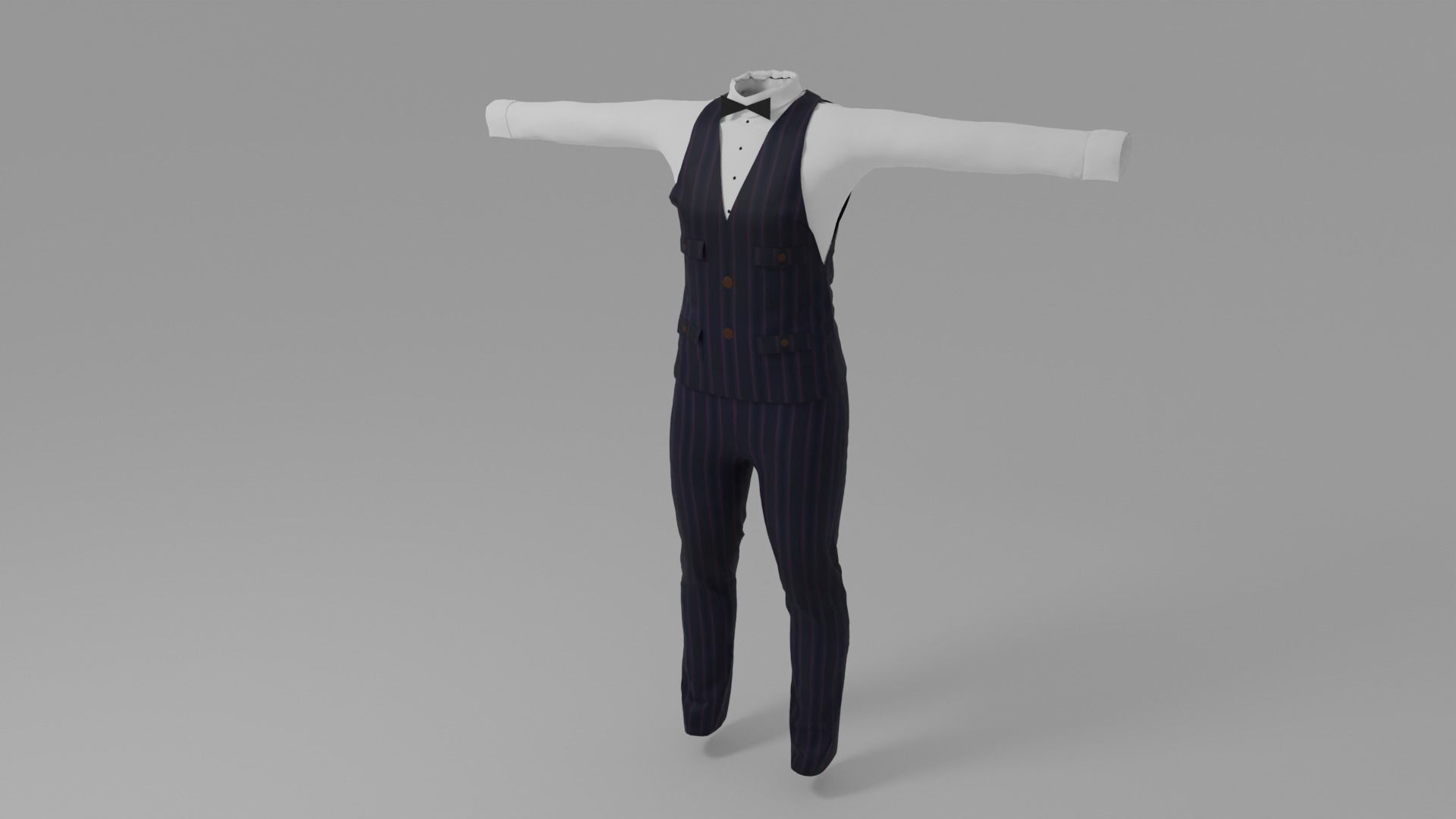 3D model Servant Uniform VR / AR / low-poly | CGTrader