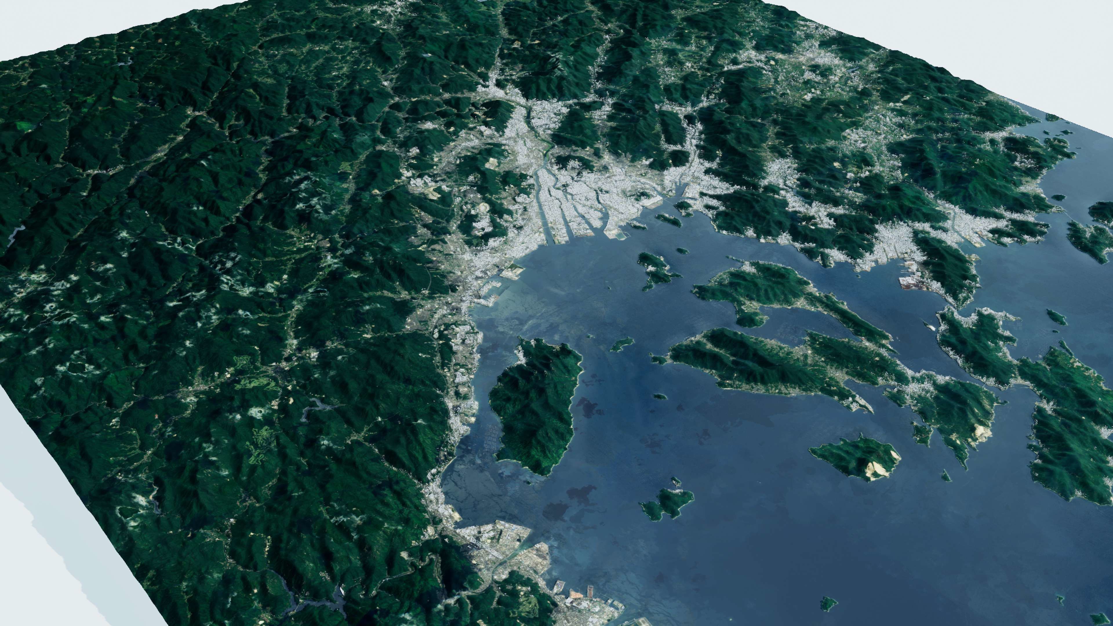 Hiroshima Japan City Landscape 3D Model 3D model | CGTrader