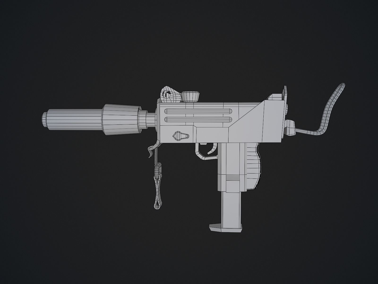 3D model Fortnite Fan art gun VR / AR / low-poly | CGTrader