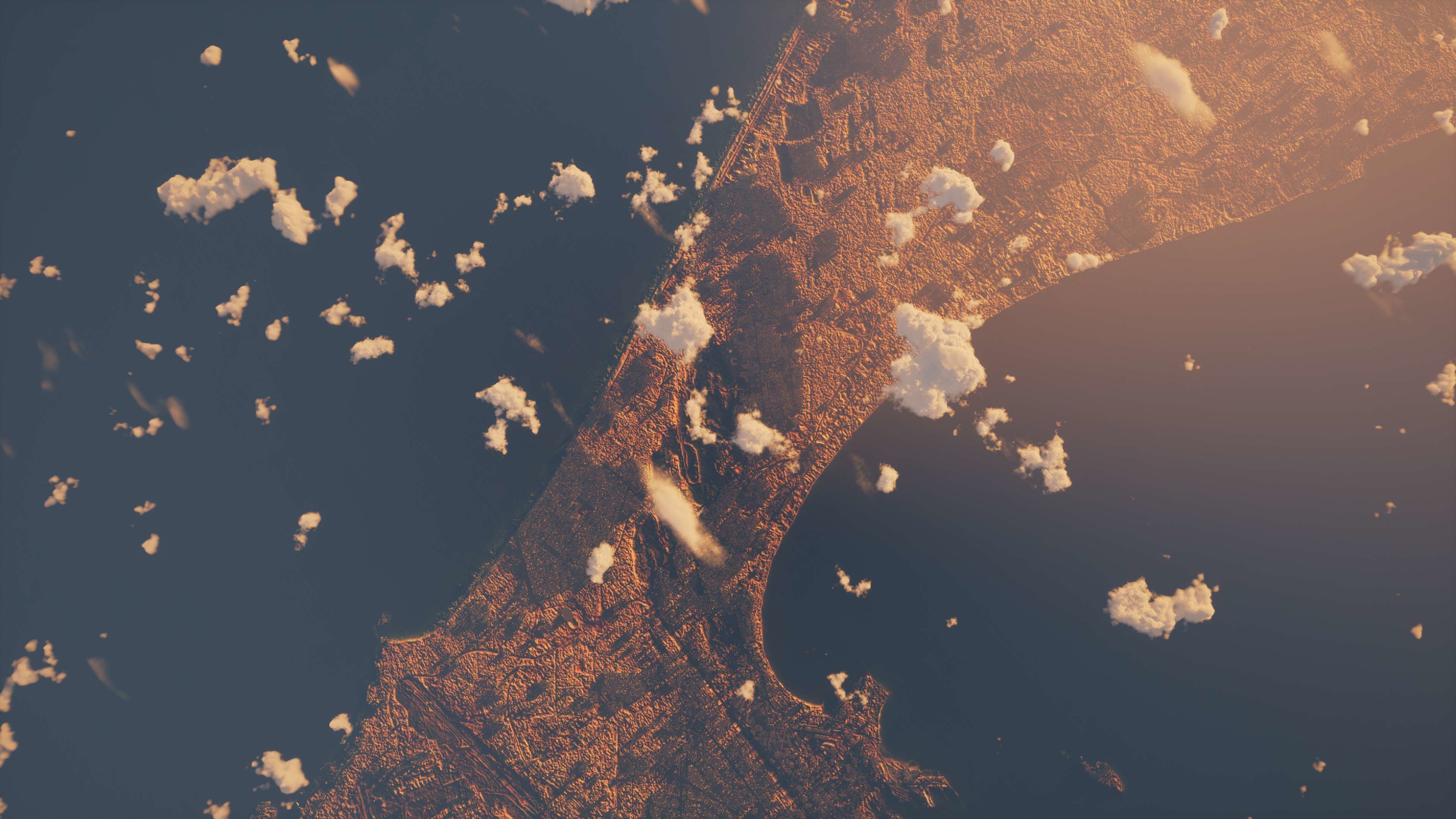 Pikine Senegal City Landscape 3D Model 3D model | CGTrader