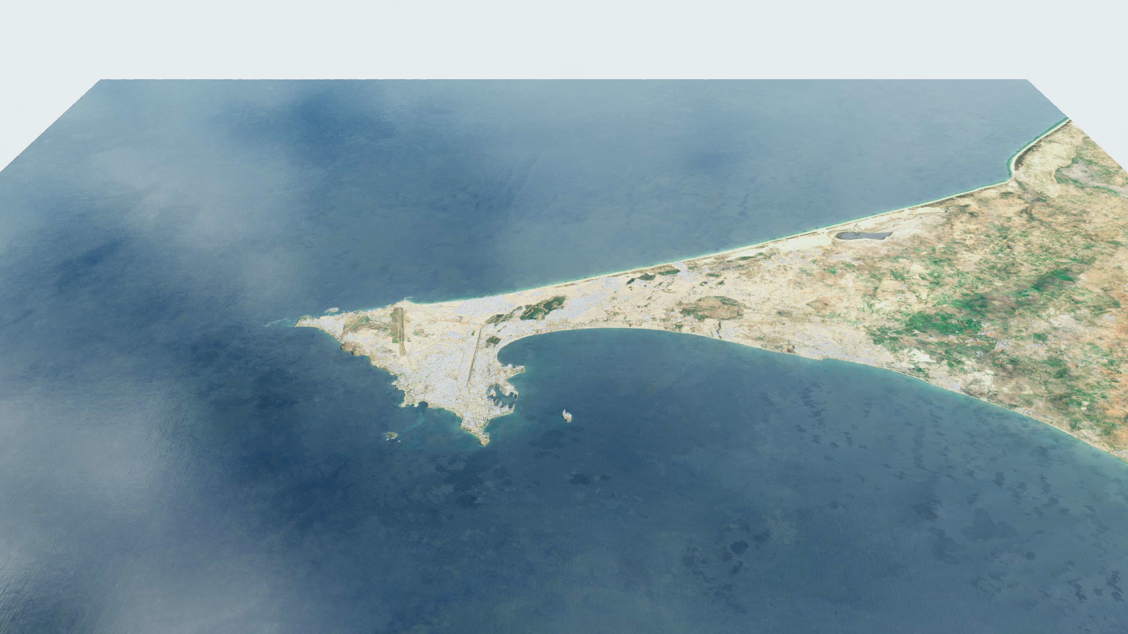 Pikine Senegal City Landscape 3D Model 3D model | CGTrader