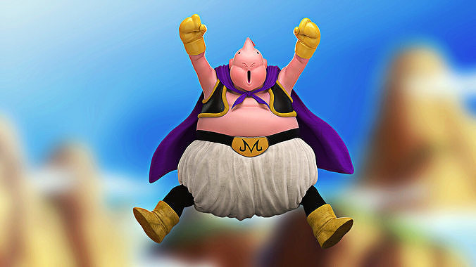 Dragon Ball Z Majin Buu Gordo
