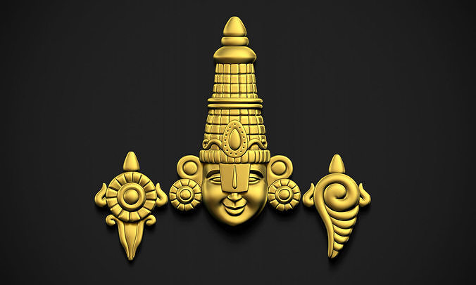 Balaji Head 3D model 3D printable | CGTrader