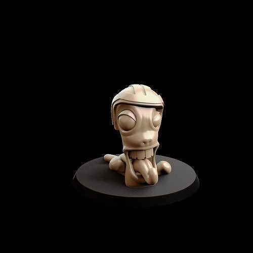 Worm Line 1 3D model 3D printable | CGTrader