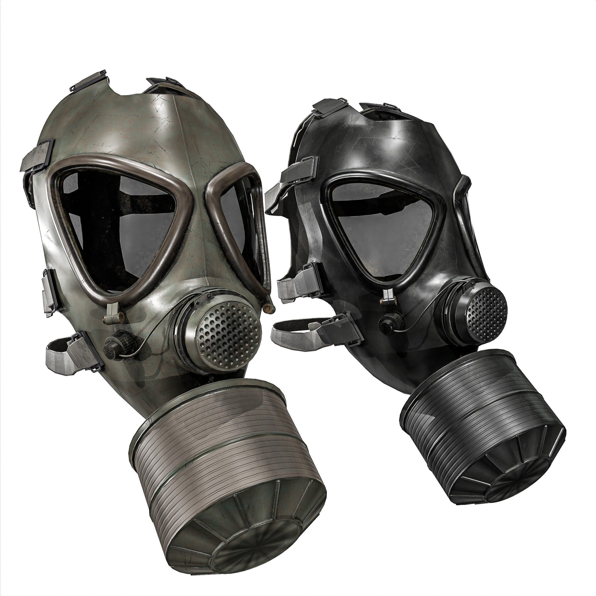 3D model Gas Mask 2 M85 VR / AR / low-poly | CGTrader
