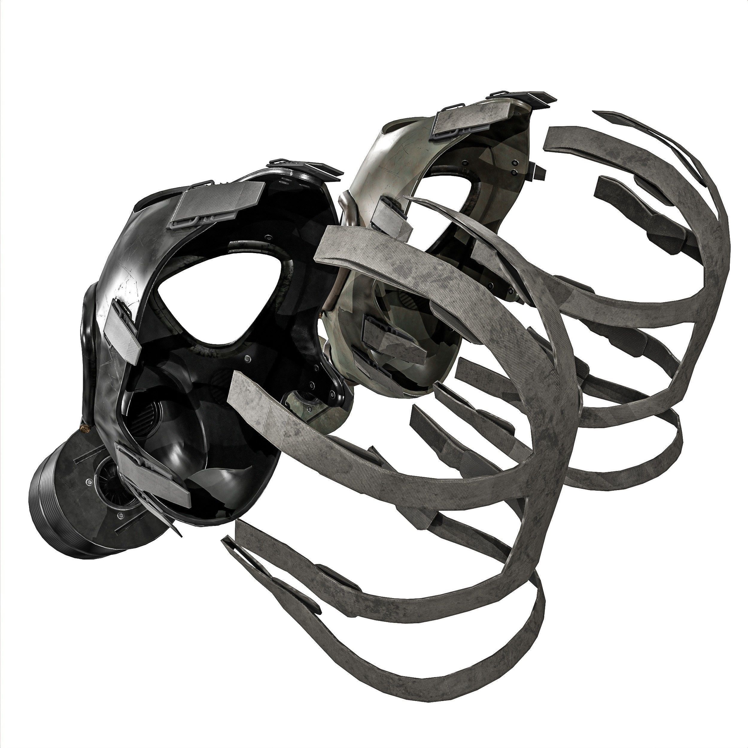 3D model Gas Mask 2 M85 VR / AR / low-poly | CGTrader