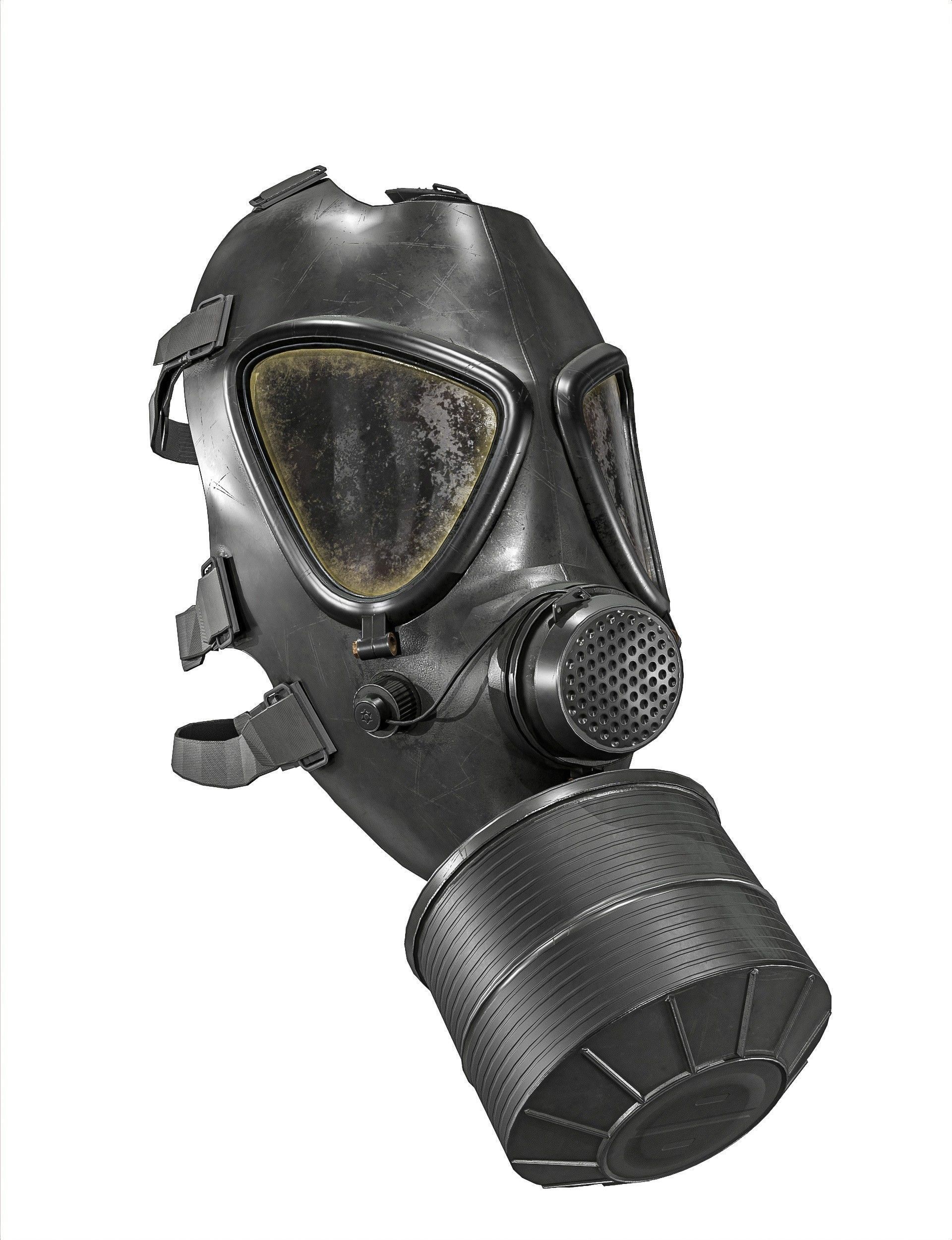 3D model Gas Mask 2 M85 VR / AR / low-poly | CGTrader
