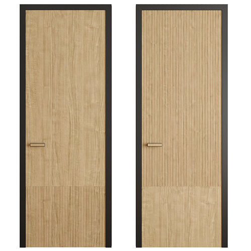 Velvet doors set 1 3D model | CGTrader