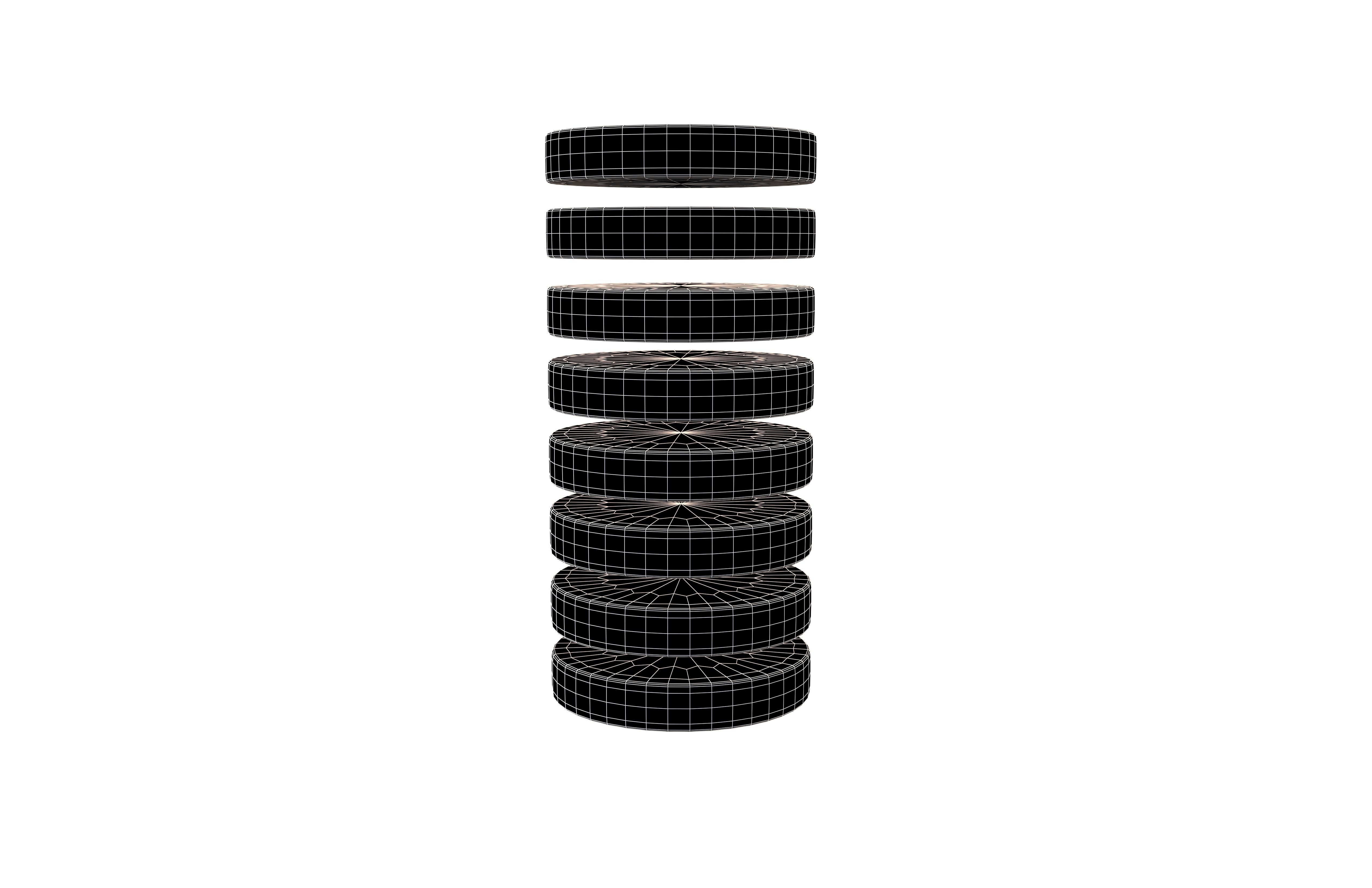 3D model Nand Flash Memory TLC Structure v1 002 VR / AR / low-poly ...