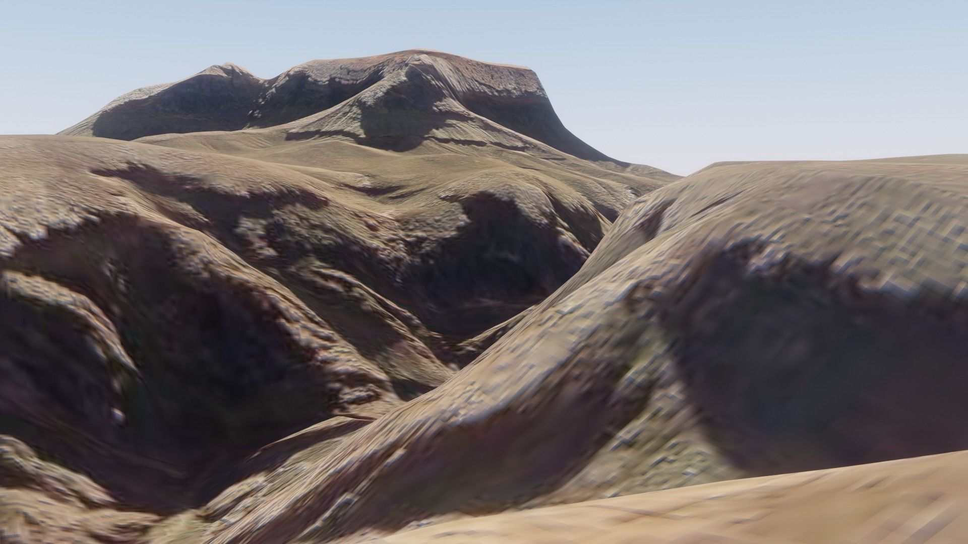 3D Desert Terrain free VR / AR / low-poly 3D model | CGTrader