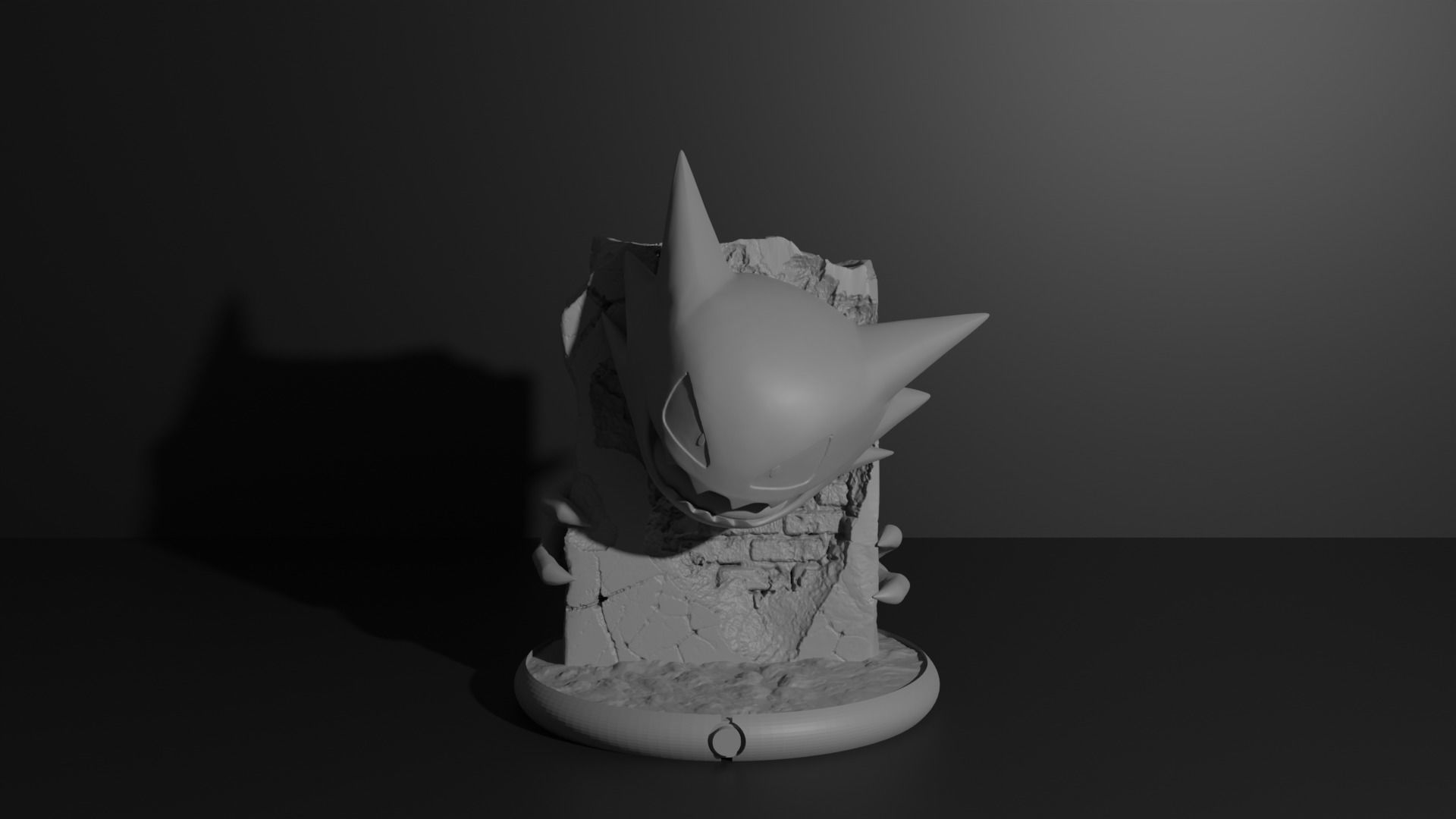 Haunter pokemon 3D print model 3D model 3D printable | CGTrader