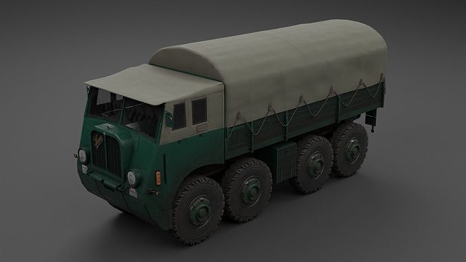 3D model Saurer M8 8x8 VR / AR / low-poly | CGTrader