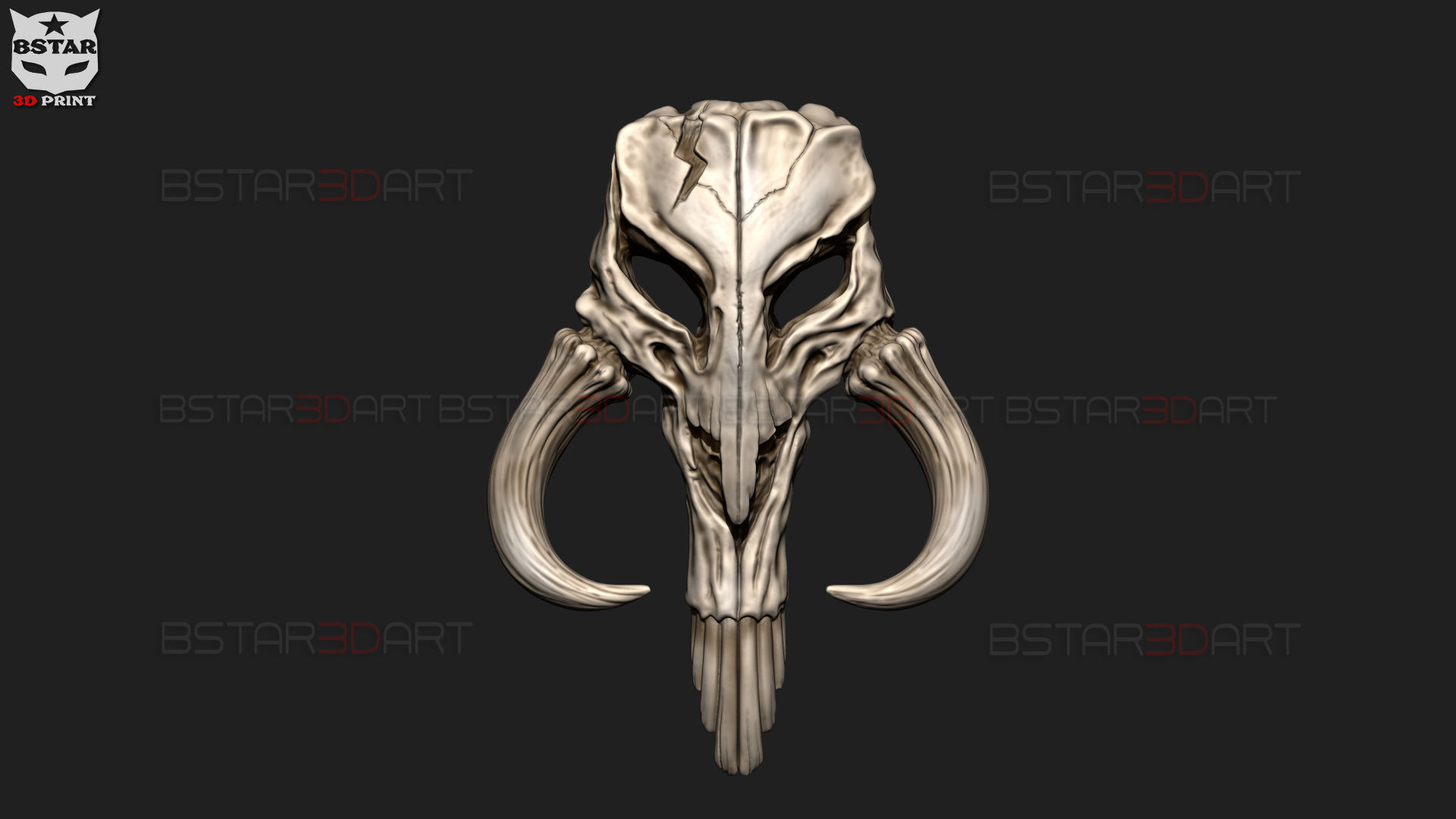 Mythosaur Skull High Quality - Mandalorian Starwars Movie 3D model 3D ...