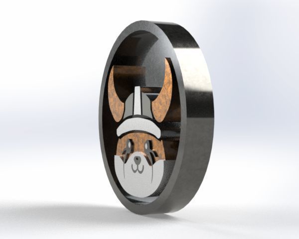 FLOKI 3D Part STL and IGES 3D print model 3D model 3D printable | CGTrader