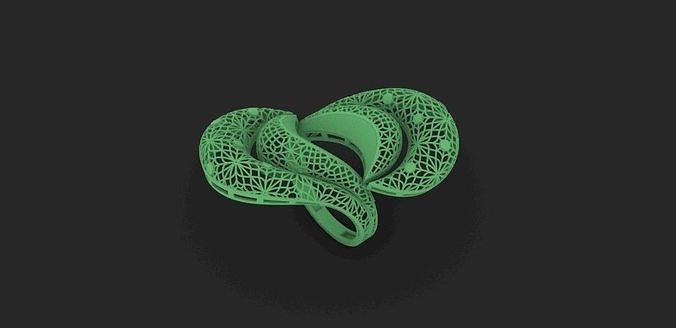 ring fusion 3D model 3D printable | CGTrader
