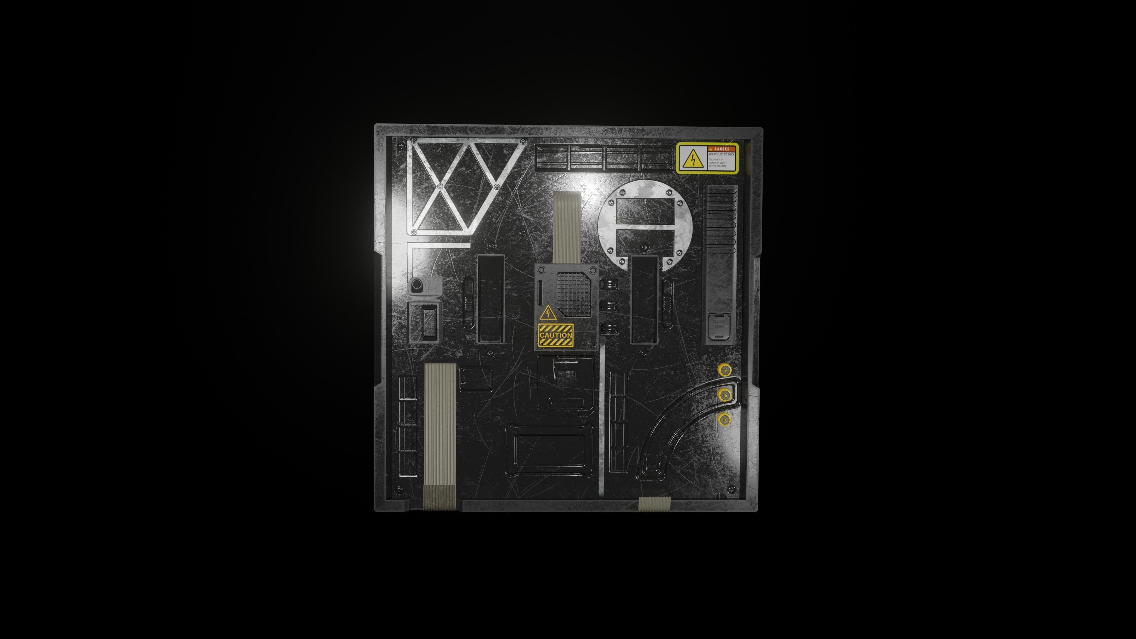 3D model Modular TV screen VR / AR / low-poly | CGTrader