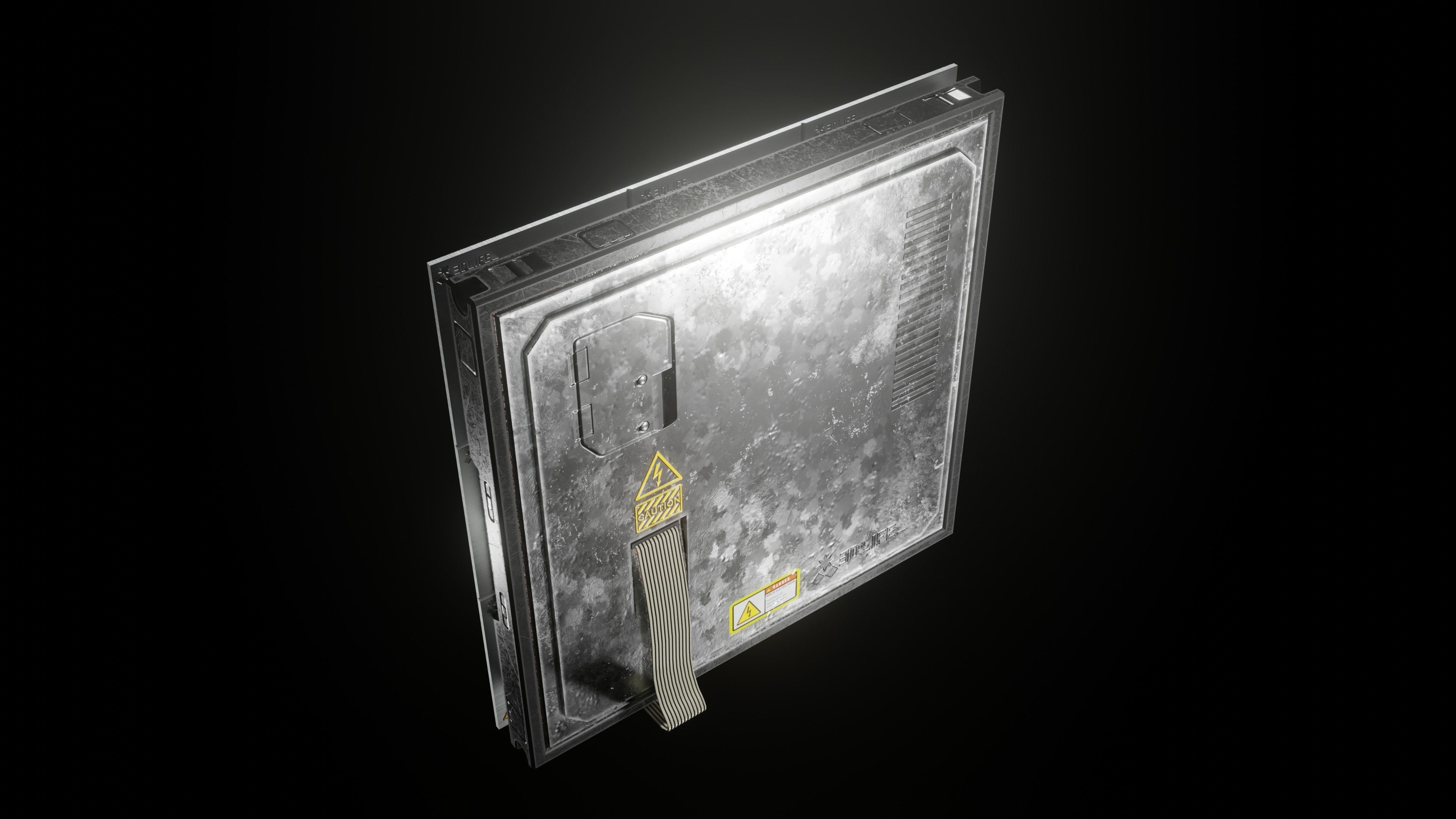 3D model Modular TV screen VR / AR / low-poly | CGTrader