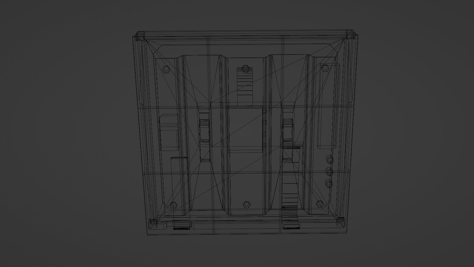 3D model Modular TV screen VR / AR / low-poly | CGTrader