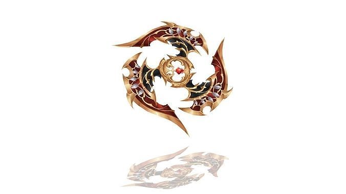 3D model Royal Guard Chakram VR / AR / low-poly | CGTrader