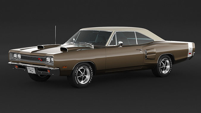 1969 Dodge Coronet RT 3D model | CGTrader