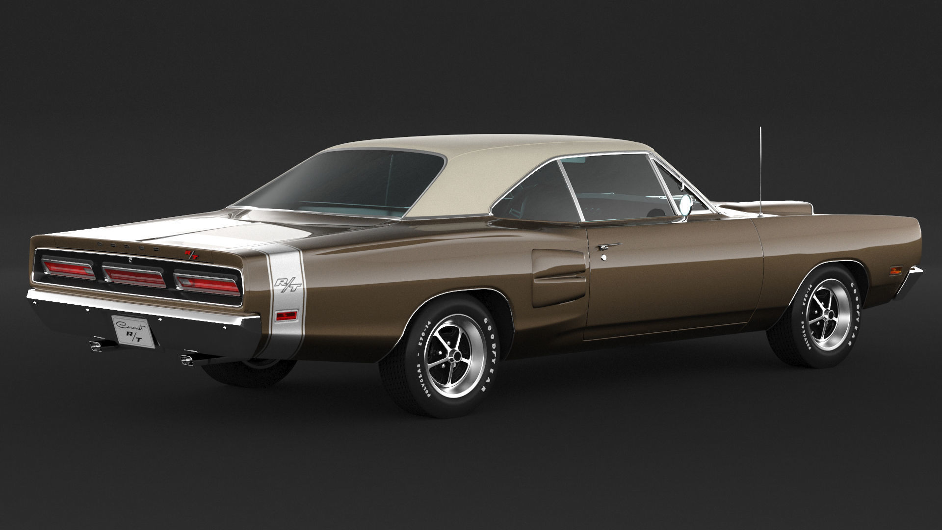 1969 Dodge Coronet RT 3D model | CGTrader