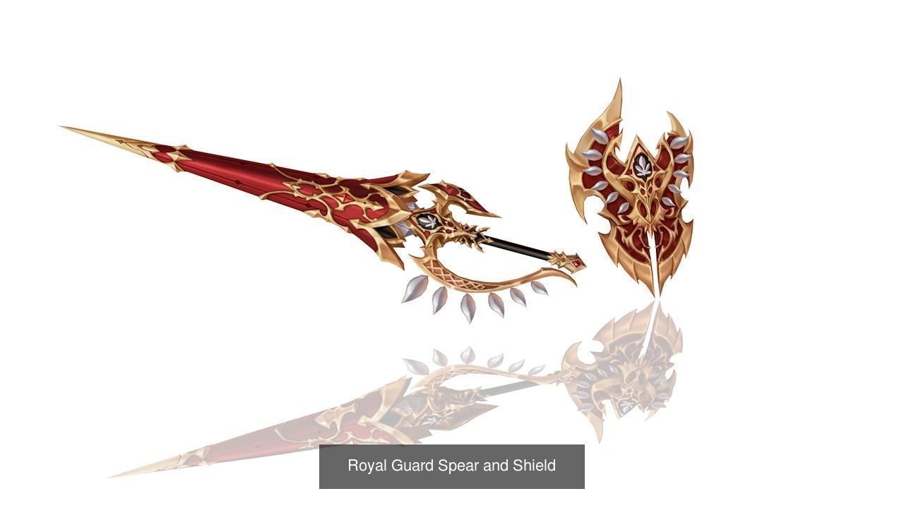3D Model Collection Royal Guard Weapons VR / AR / low-poly | CGTrader