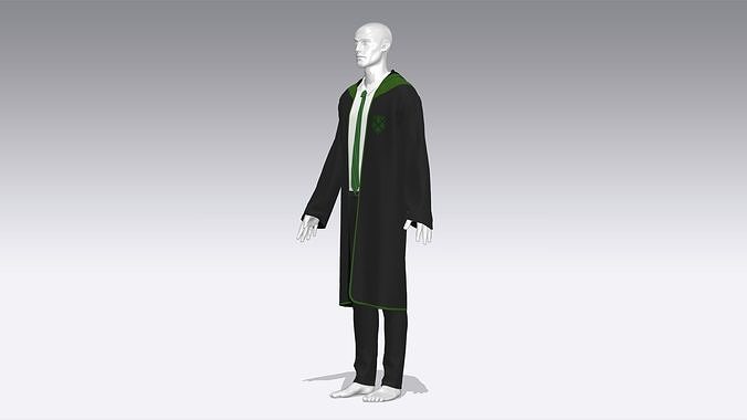 3D model Magician Clothes VR / AR / low-poly | CGTrader