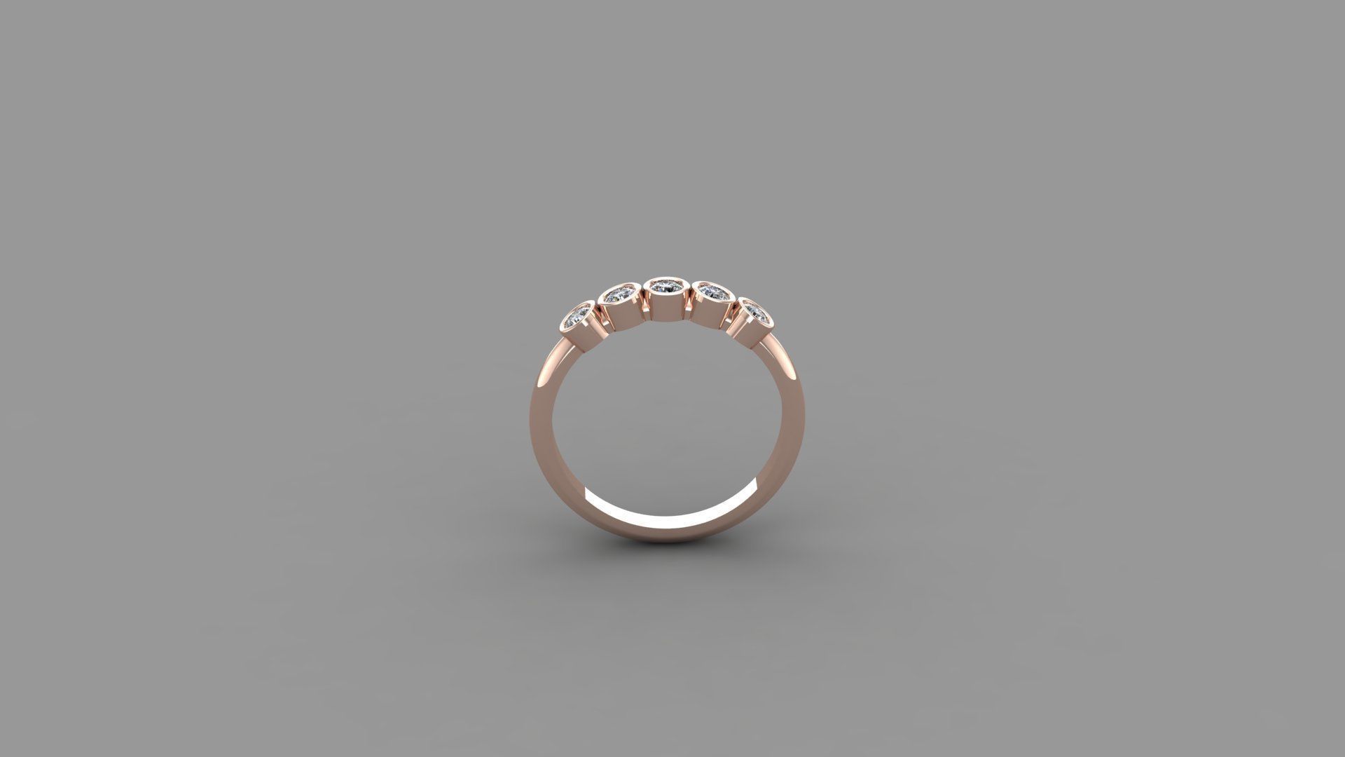 Solitaire Ring SR1 Version 1 3D model | CGTrader