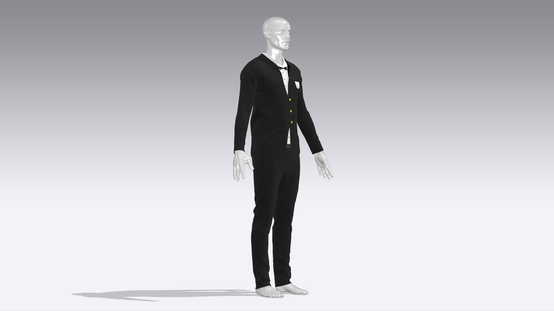 3D model Wedding Suit VR / AR / low-poly | CGTrader