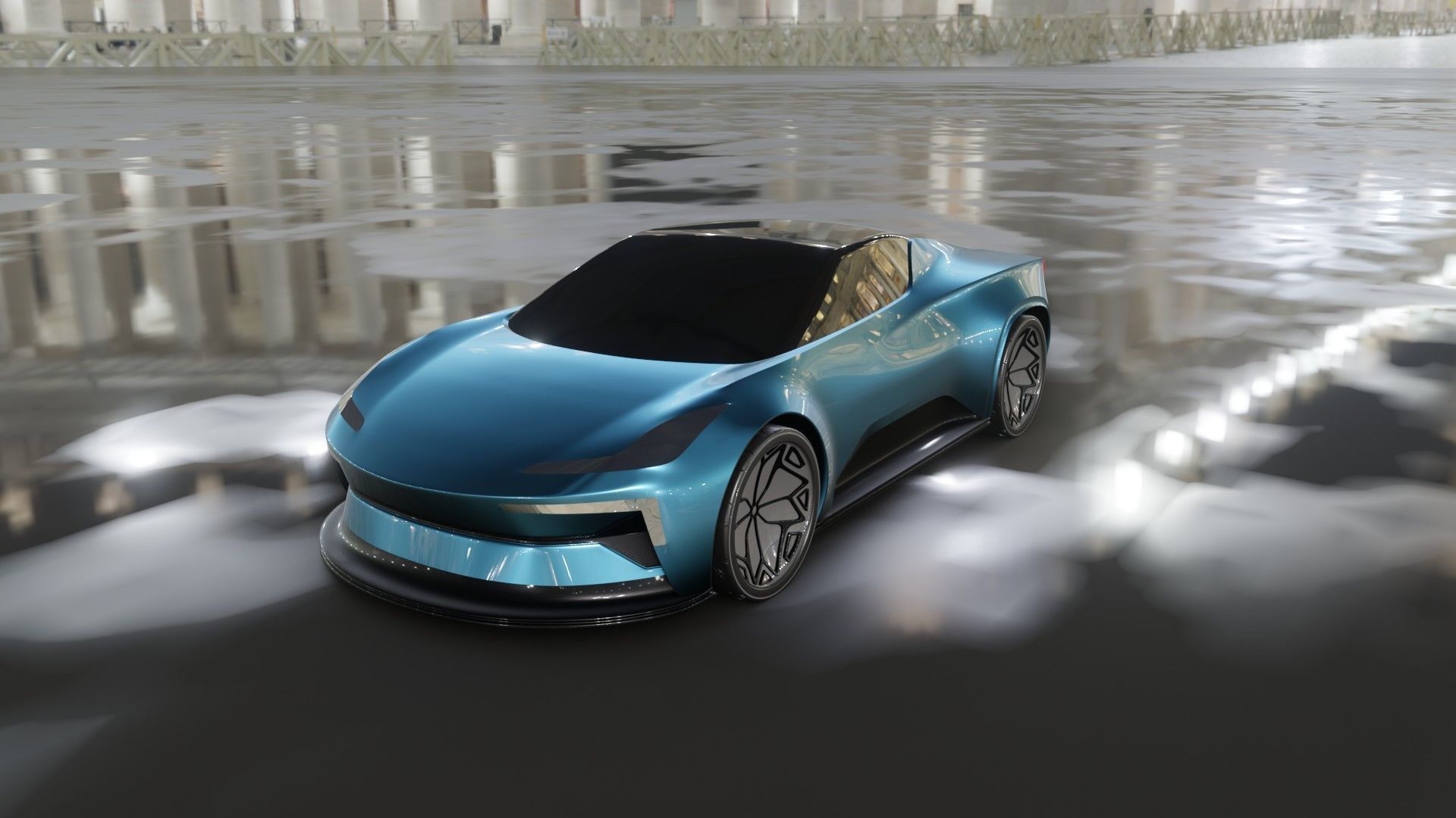 Polestar concept car 3D model | CGTrader