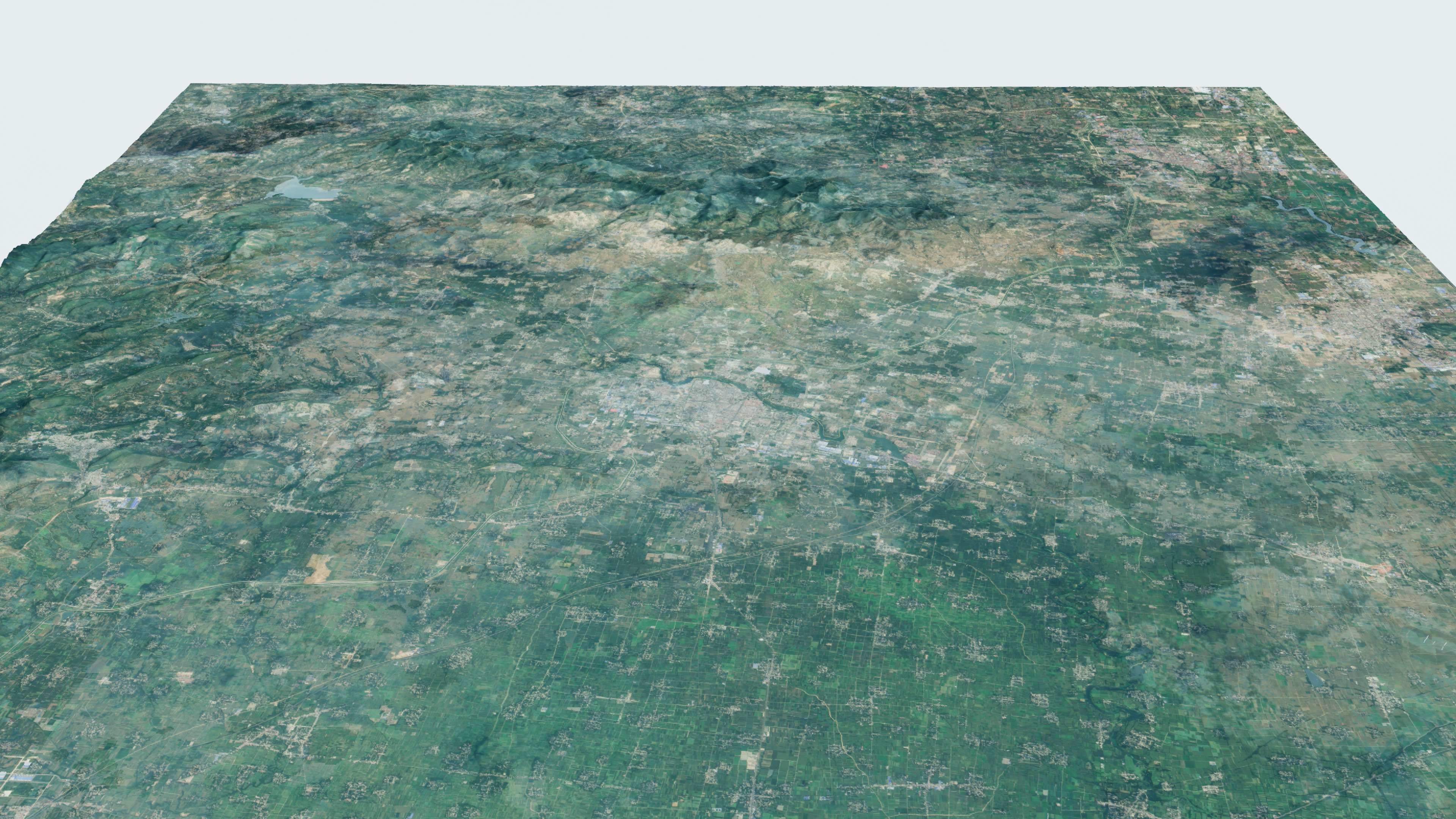 Yingchuan China City Landscape 3D Model 3D model | CGTrader